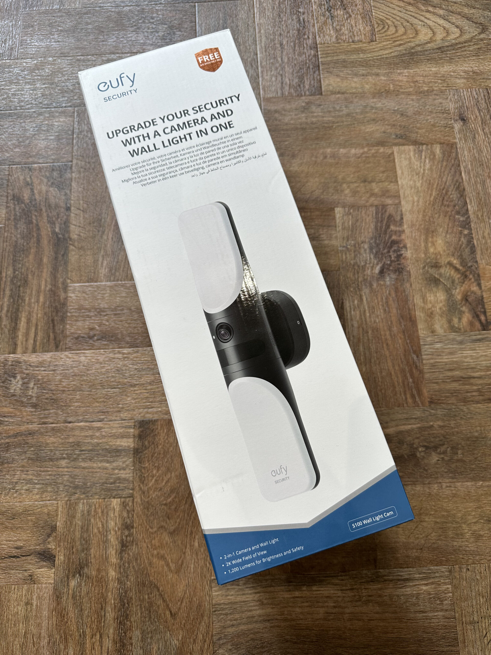Eufy S100 Wired Wall Light Cam - Rapid Reviews UK