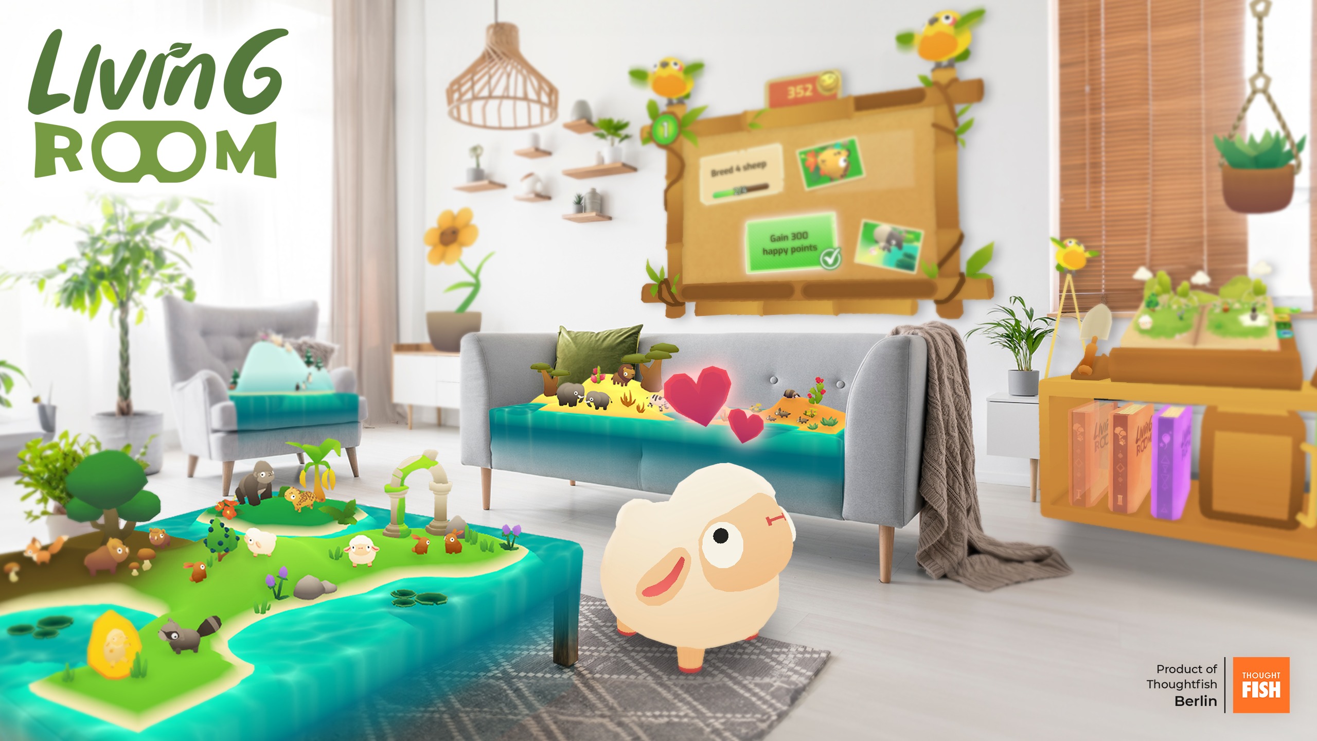 Living Room - Mixed Reality - Meta Quest 3 Review - Rapid Reviews UK